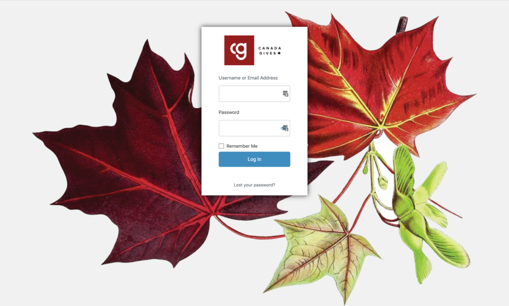 Introducing the Canada Gives Client Portal - Canada Gives